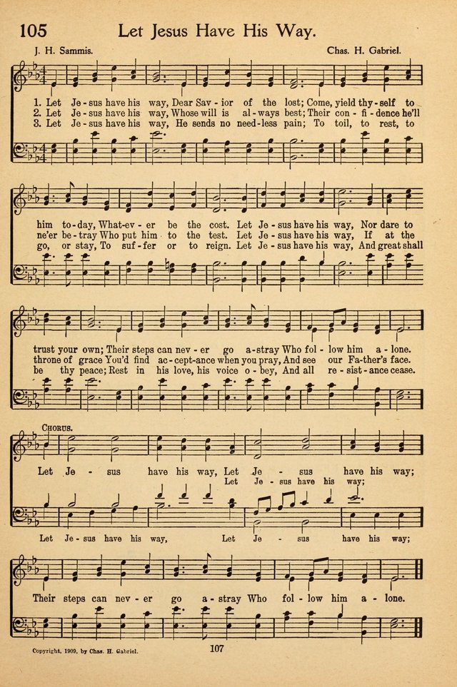 Let Jesus Have His Way | Hymnary.org