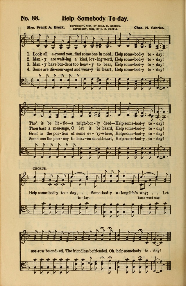 Service Songs for Young People's Societies, Sunday Schools and Church ...