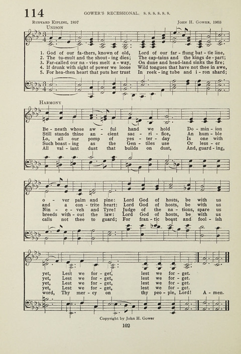 RECESSIONAL (Gower) | Hymnary.org