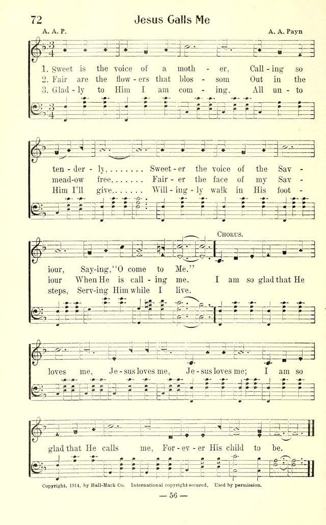 Jesus Calls Me | Hymnary.org