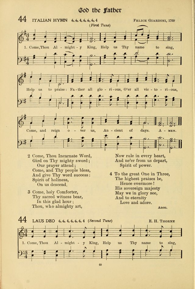 LAUS DEO (Thorne) | Hymnary.org