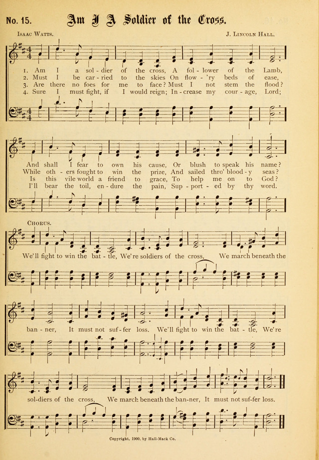 The Service of Praise 15. Am I a soldier of the cross | Hymnary.org