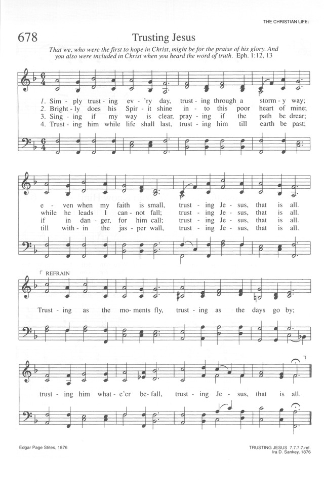 Trinity Hymnal (Rev. ed.) page 706 | Hymnary.org