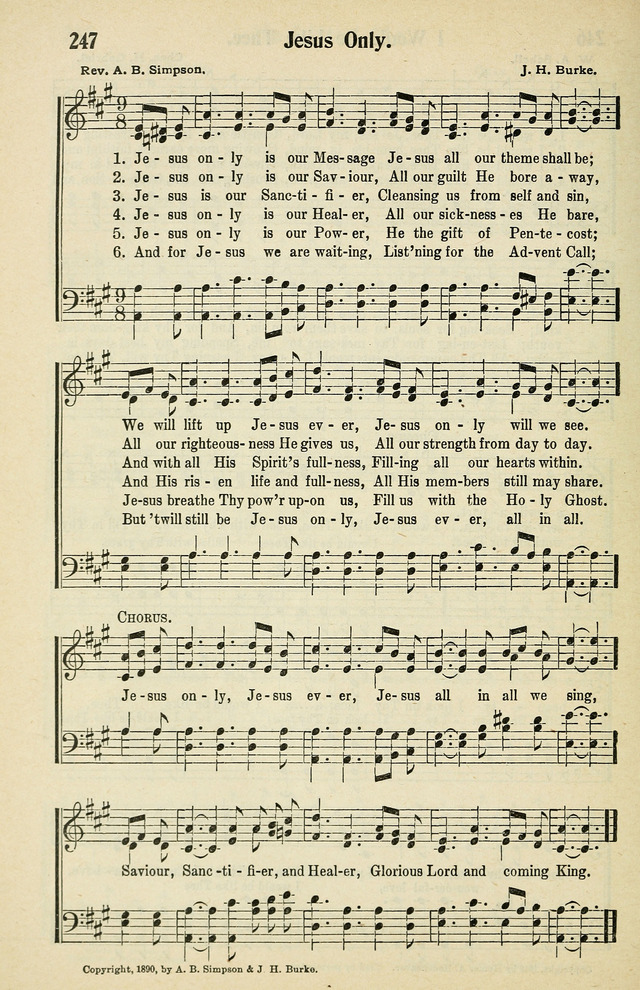 Jesus only is our message - Hymnary.org