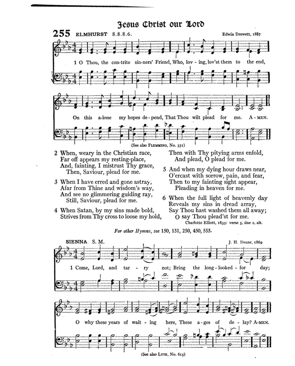 O Thou, the contrite sinners' friend | Hymnary.org