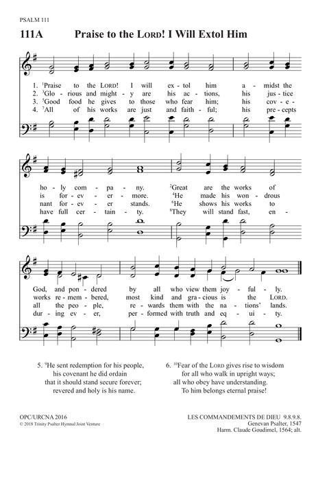 Trinity Psalter Hymnal page 290 | Hymnary.org
