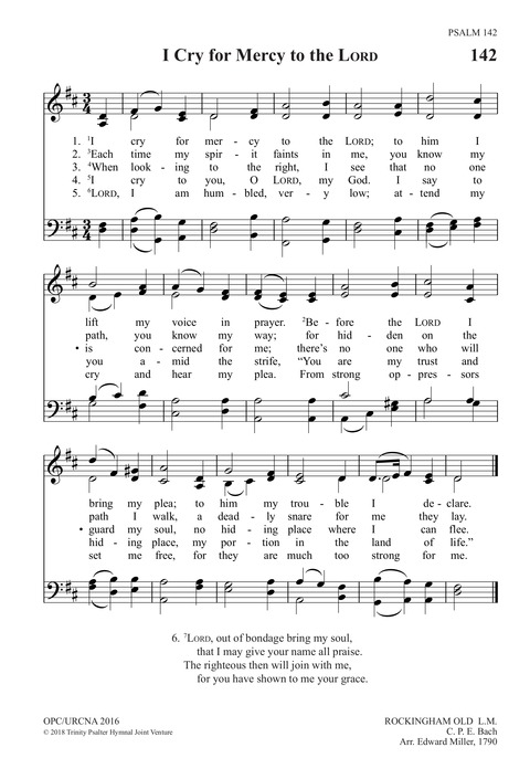 I Cry for Mercy to the Lord | Hymnary.org