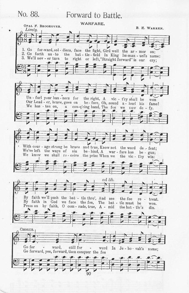 Forward to Battle | Hymnary.org
