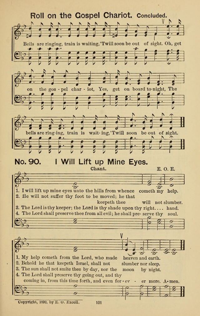Triumphant Songs No.3 89. Roll on the gospel chariot | Hymnary.org