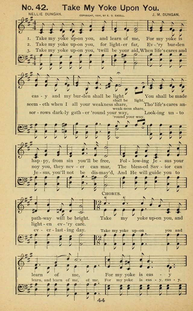[Take my yoke upon you, and learn of me] | Hymnary.org