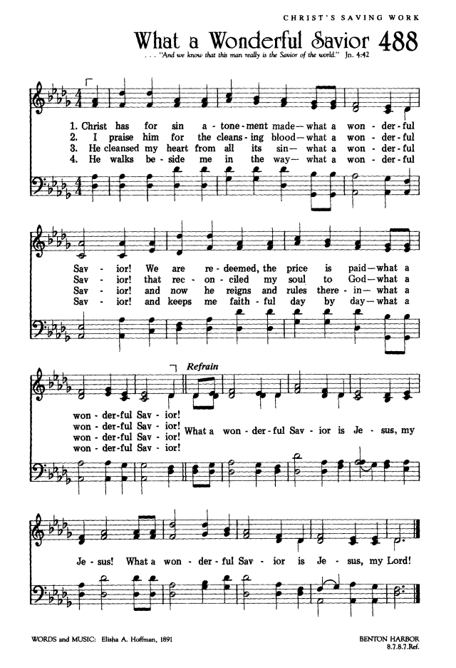 The Worshiping Church 488. Christ has for sin atonement made | Hymnary.org