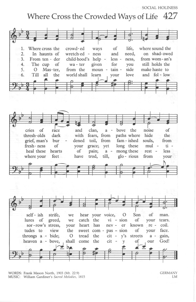 The United Methodist Hymnal page 437 | Hymnary.org