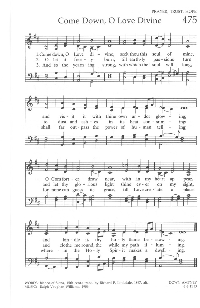 The United Methodist Hymnal page 479 | Hymnary.org