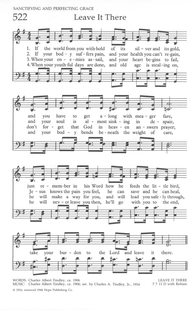 The United Methodist Hymnal page 522 | Hymnary.org