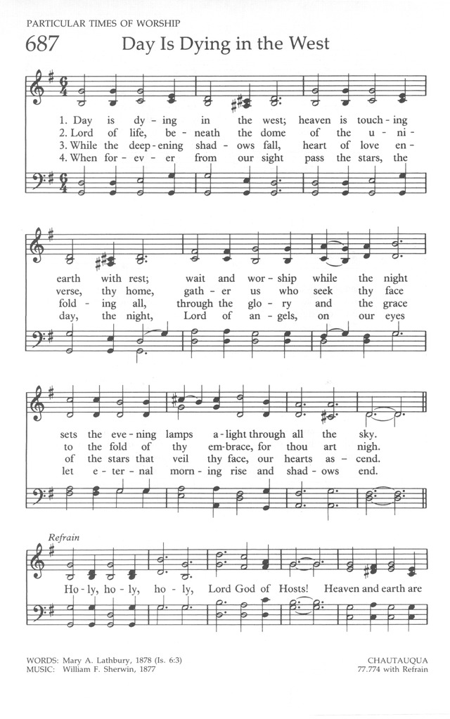 The United Methodist Hymnal page 686 | Hymnary.org