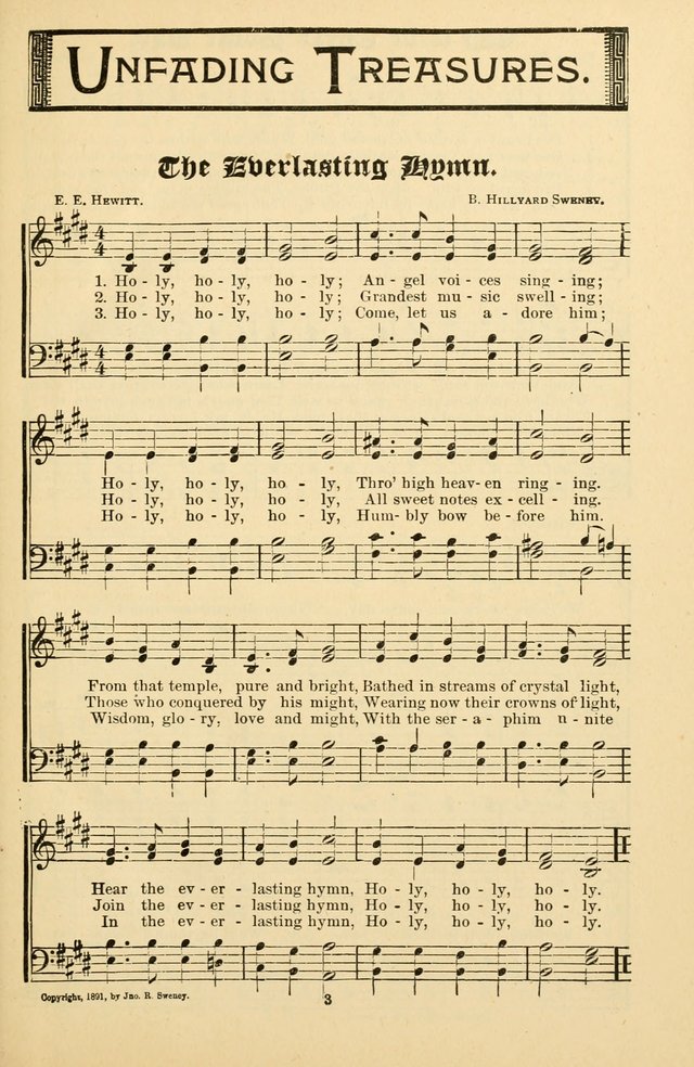 Holy, holy, holy angel voices singing | Hymnary.org