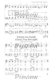 Christe, Lux Mundi | Hymnary.org