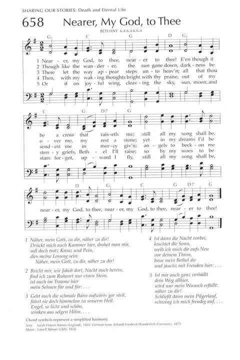 Voices Together 658. Nearer, my God, to thee | Hymnary.org