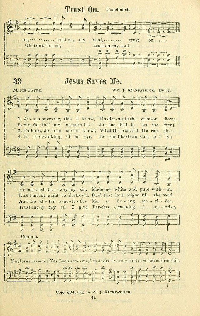 Jesus Saves Me | Hymnary.org