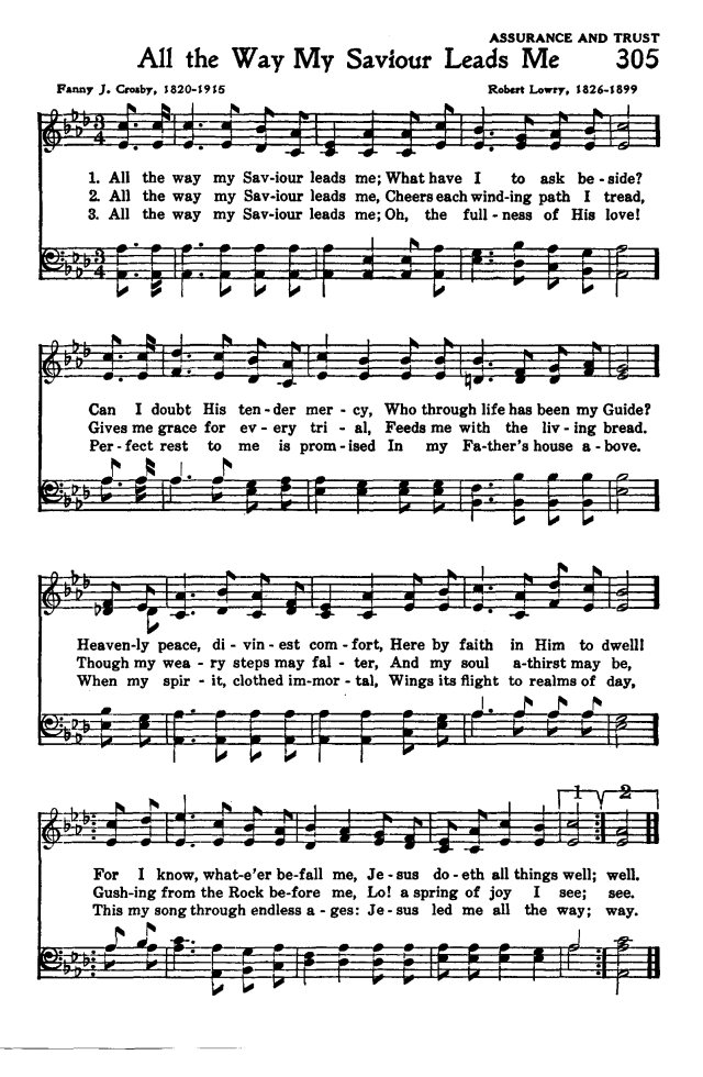 Worship and Service Hymnal: For Church, School, and Home page 261 ...