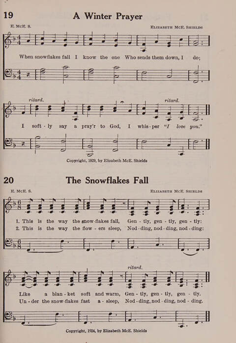 Worship and Conduct Songs: For beginners and primaries 19. When ...