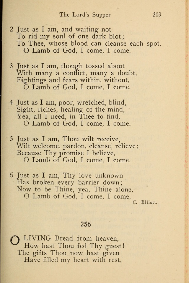 Wartburg Hymnal: for church, school and home 256. O living Bread from ...