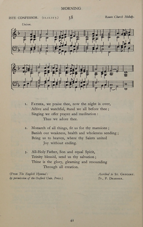 ISTE CONFESSOR (ANGERS) | Hymnary.org