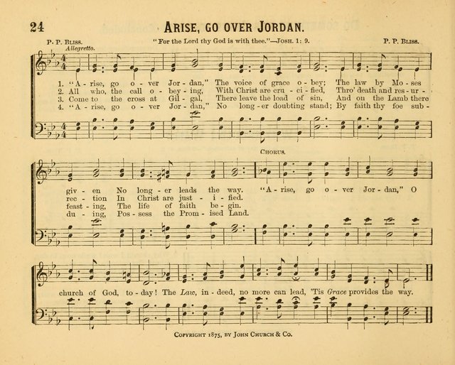 Arise, go over Jordan, the voice of grace obey | Hymnary.org