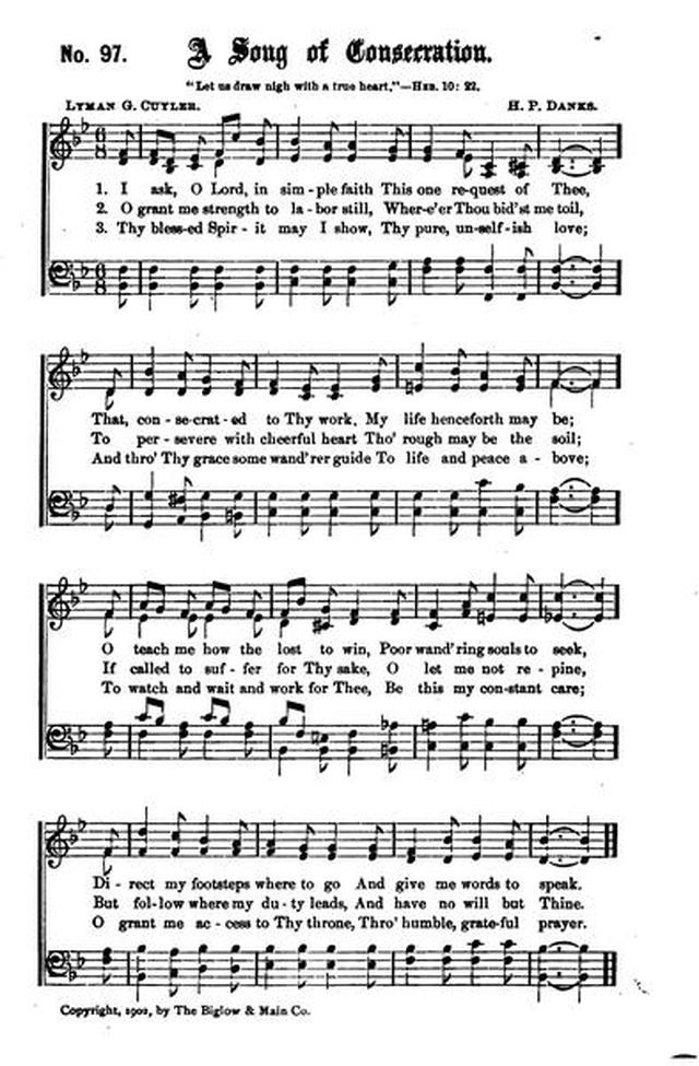 A Song of Consecration | Hymnary.org